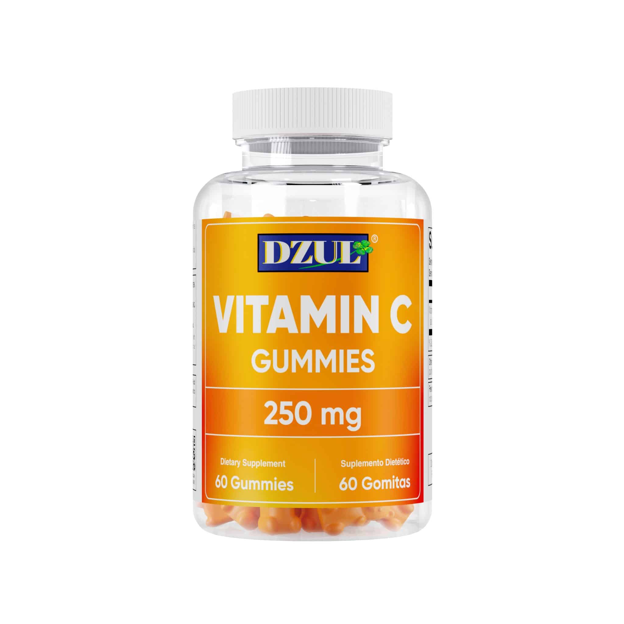 Dzul Nutra 88/60's Vitamin C Gummies 250 mg - Caball Sales